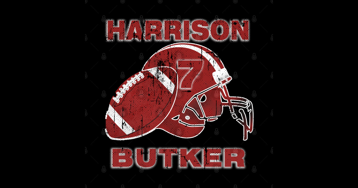 harrison butker vintage Art drawingg - Harrison Butker - Pin | TeePublic