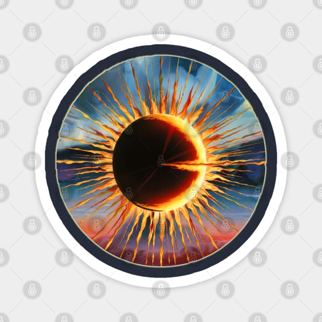 Eclipse 2024 Total Solar Eclipse - Solar Eclipse April 8 2024 - Magnet ...