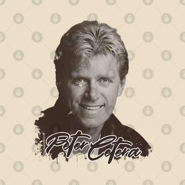 Peter Cetera // Photo Vintage Retro Look Fan Design - American Rock - T ...