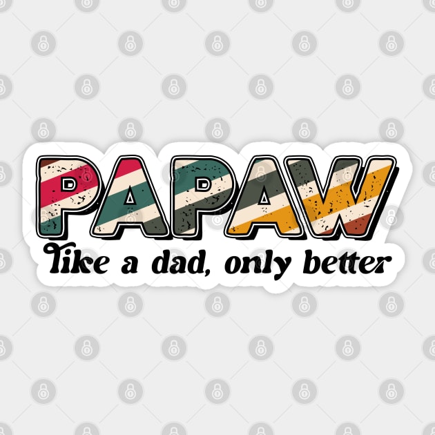 PAPAW like a dad, only better Father's Day Gift - Papaw Gift Ideas ...