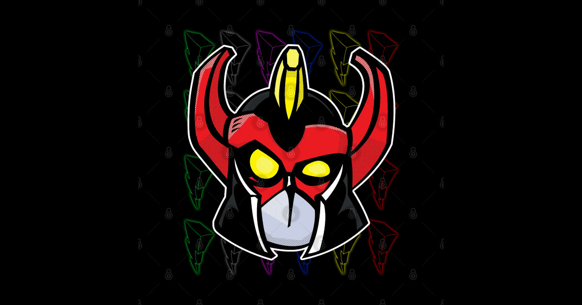 Megazord Power - Power Rangers - Sticker | TeePublic