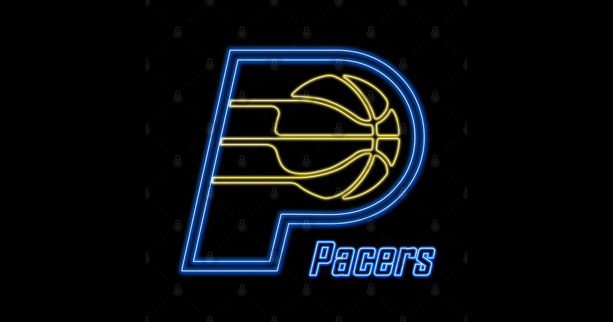 Indiana Pacers Logo - Indiana Pacers - Sticker | TeePublic