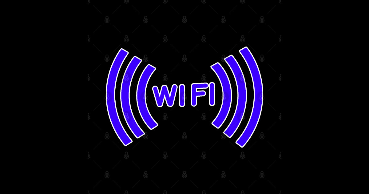 WiFi Sign - Internet Wifi Wireless Connection Sign - Posters and Art ...