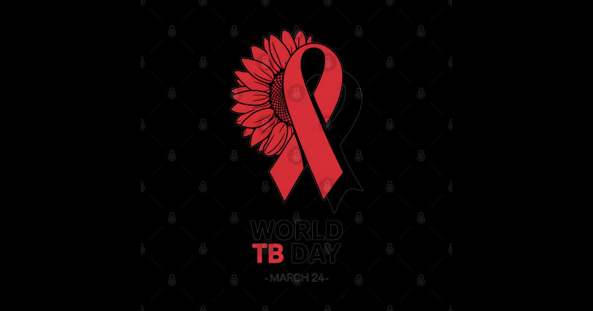 World Tuberculosis Day Floral Lungs TB Awareness - World Tuberculosis ...