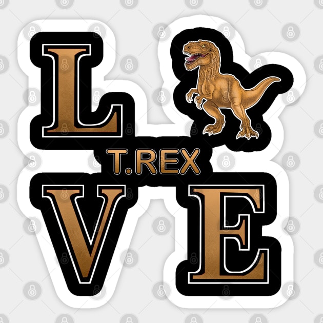 T. Rex dinosaur - T Rex T Rex Lover - Sticker | TeePublic