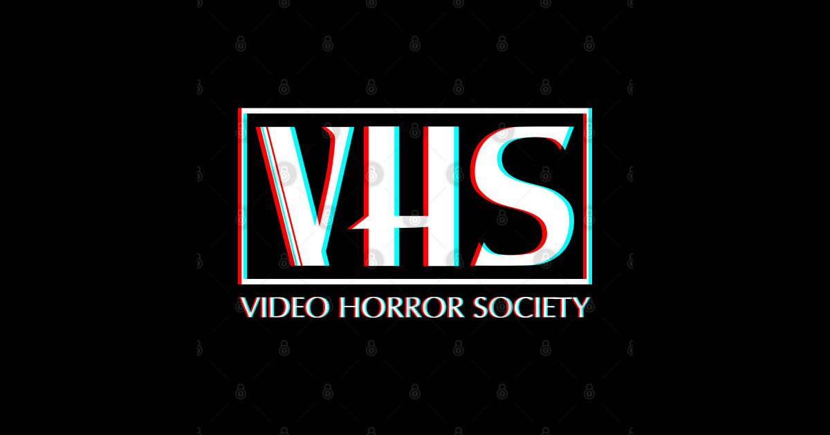 VHS - Horror - Sticker | TeePublic