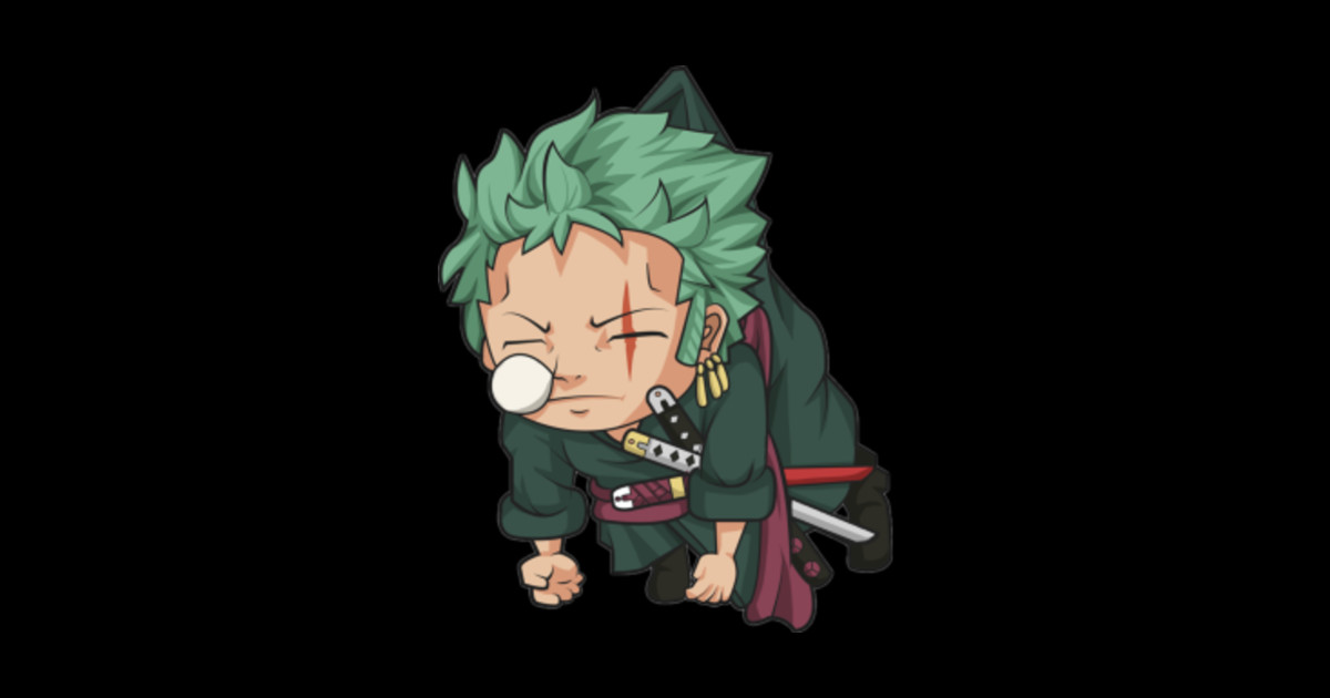 Chibi Roronoa Zoro | OnePiece | - Roronoa Zoro - Magnet | TeePublic