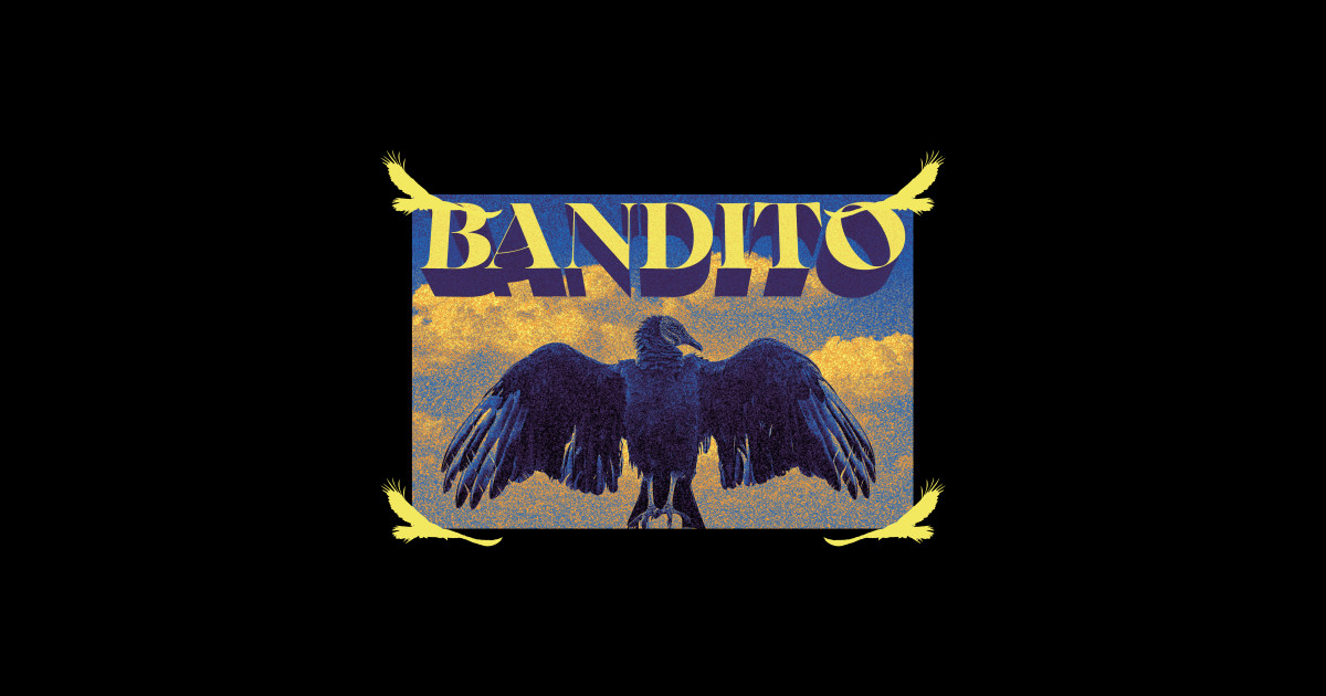 Bandito Aesthetic Vulture Art - Bandito - Sticker | TeePublic