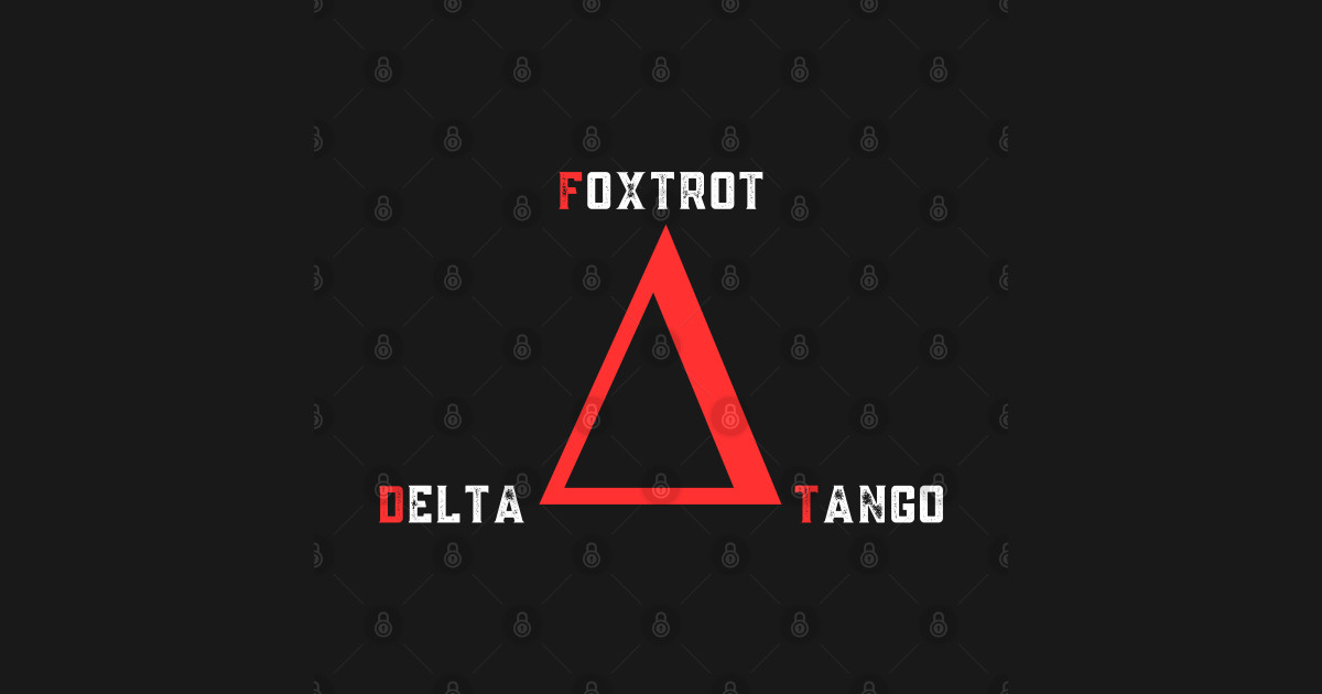 Foxtrot-Delta-Tango - Foxtrot Delta Tango - T-Shirt | TeePublic