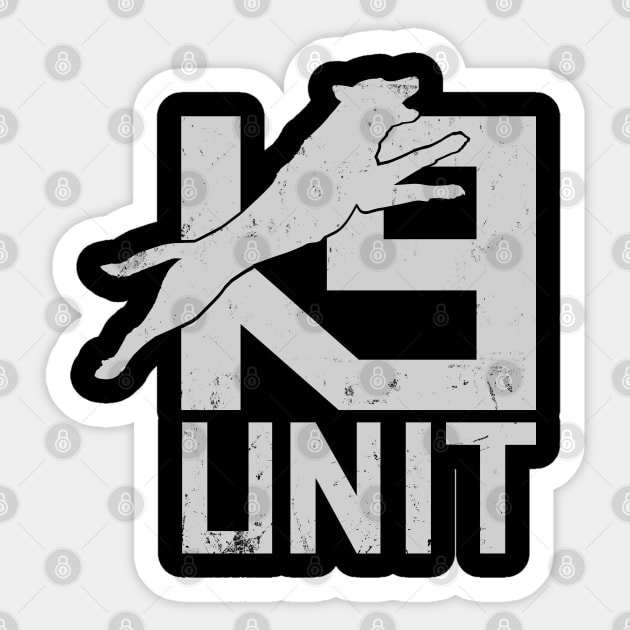 K-9 Unit -Police Dog Unit- Malinois - K9 Unit - Sticker | TeePublic