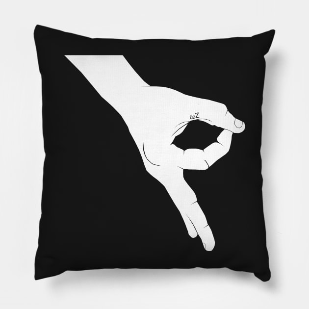 Finger circle game - Fun - Pillow | TeePublic