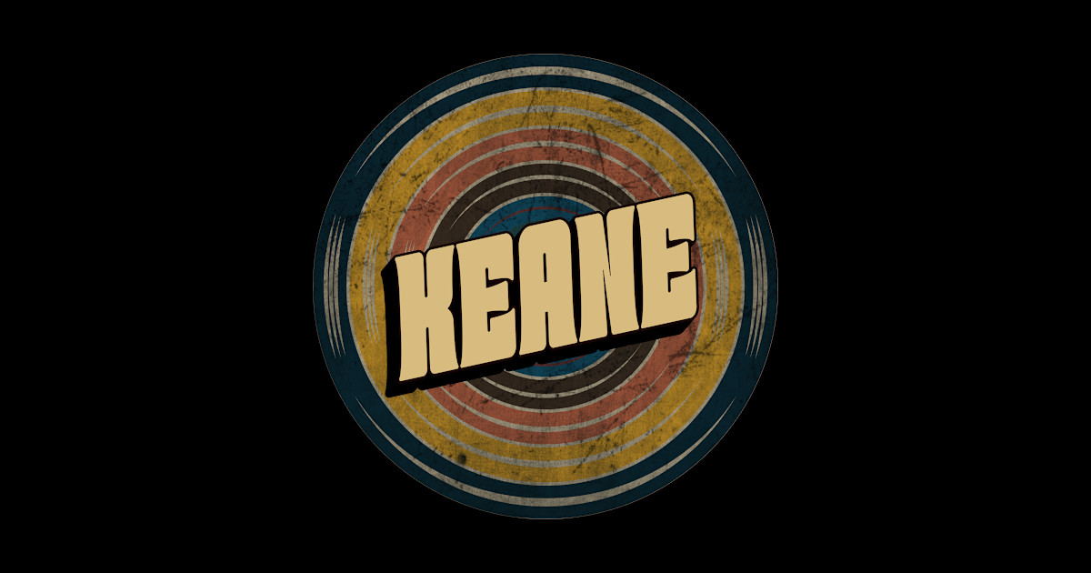 keane vintage cute - Keane - Sticker | TeePublic