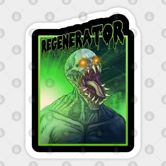 Regenerator - Resident Evil 4 Remake - Sticker | TeePublic