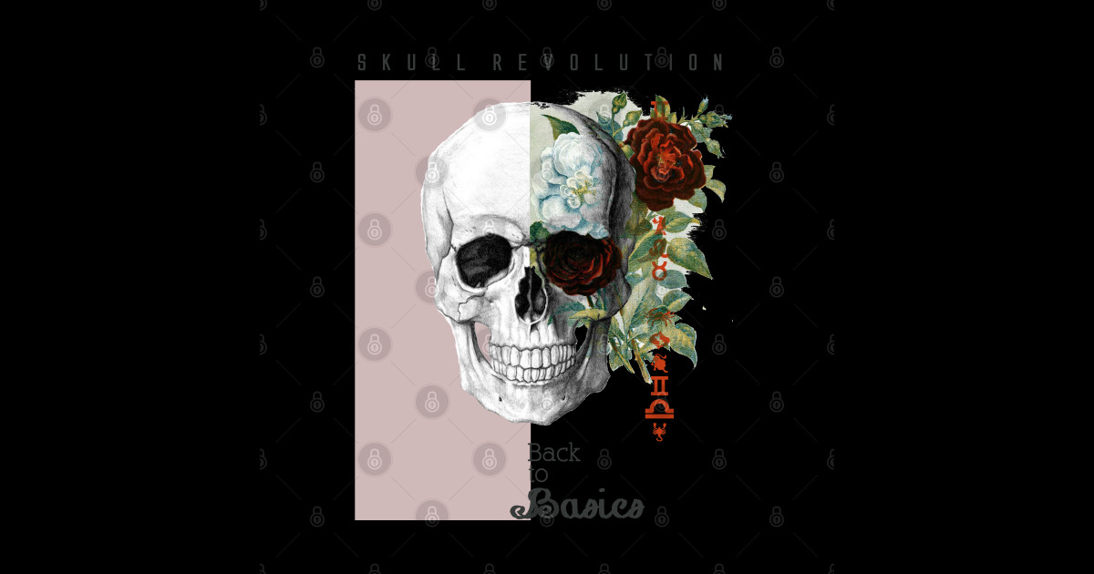 Skull Revolution - Skull Design - Sticker | TeePublic