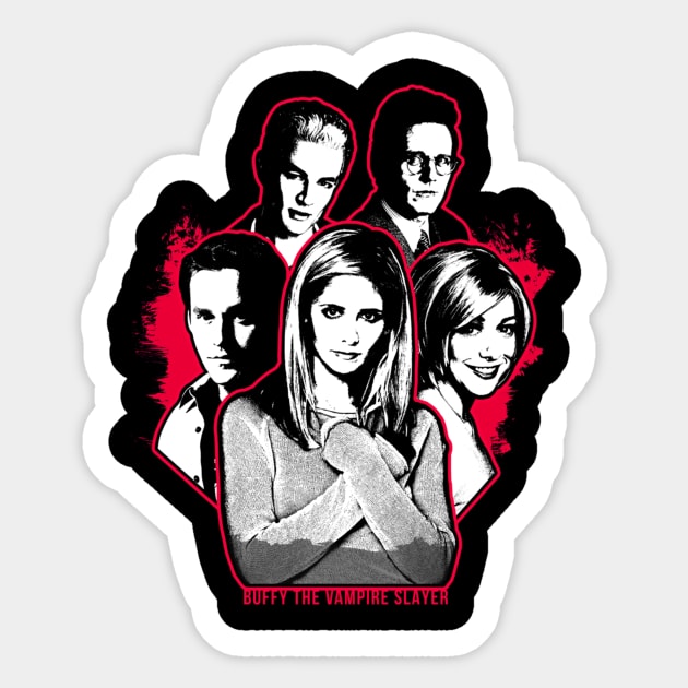 buffy the vampire slayer - Buffy The Vampire Slayer - Sticker | TeePublic