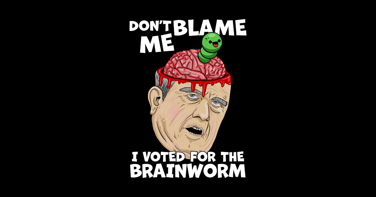 Brainworm 2024 - 2024 Election - Magnet | TeePublic