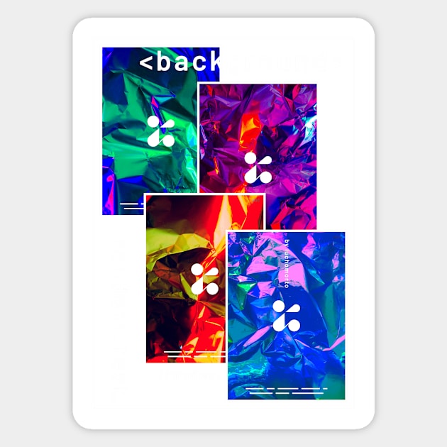 LM Phrase Collage #01 to #04 - Poster (transparent) - Color - Sticker ...