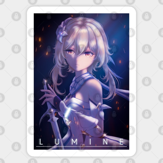 Lumine-Genshin Impact - Genshin Impact - Sticker | TeePublic