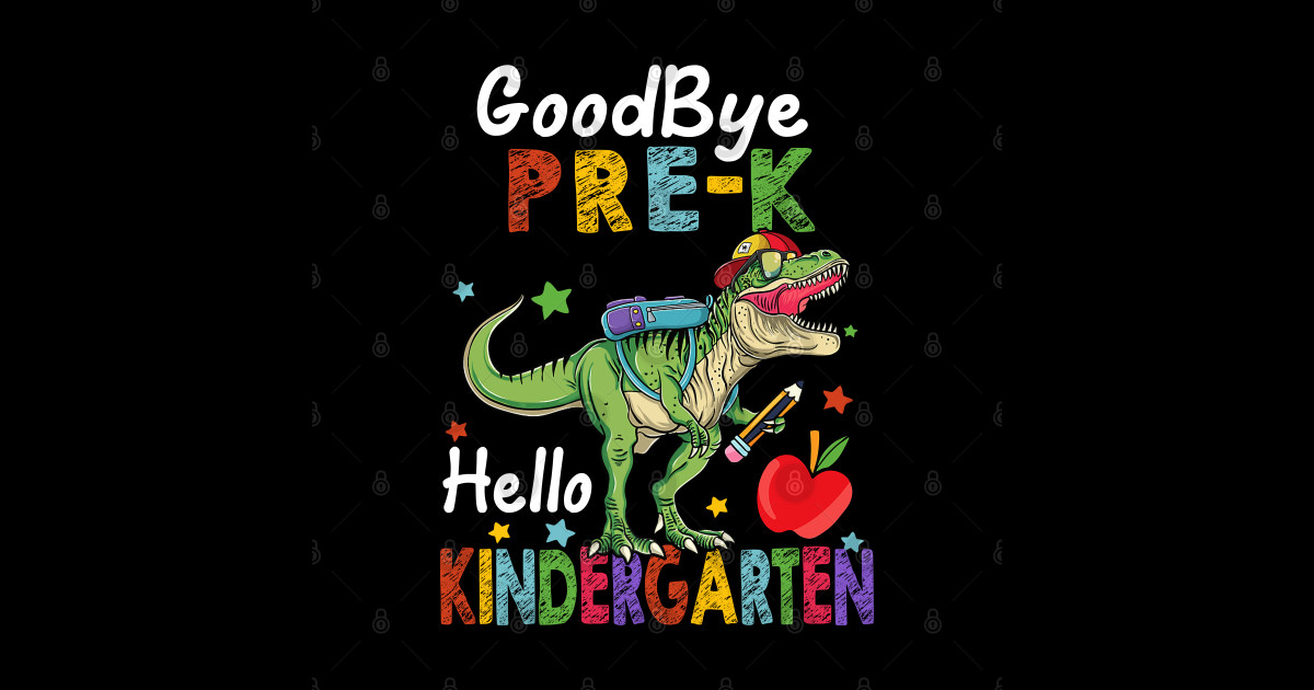 Goodbye Pre-K! Hello Kindergarten! Dinosaur - Graduation Day - Pin ...