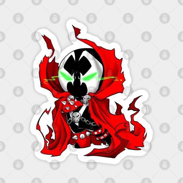 Chibi Spawn - Spawn - Magnet | TeePublic