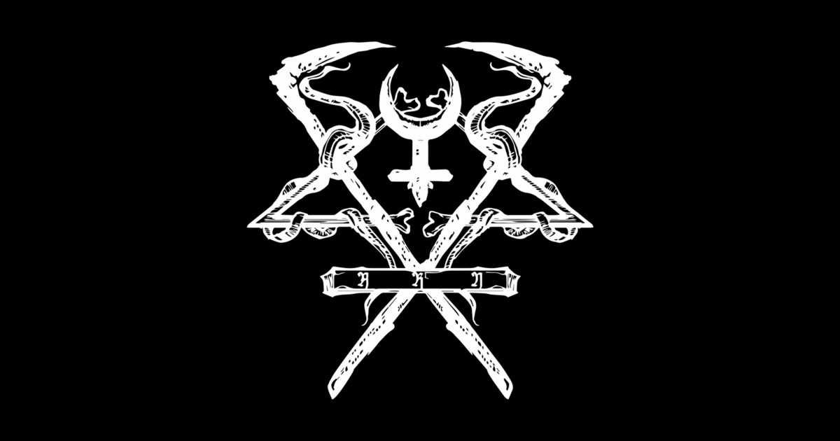 Lorna Shore – Occult Scythe Sigil Design - Lorna Shore - Posters and ...