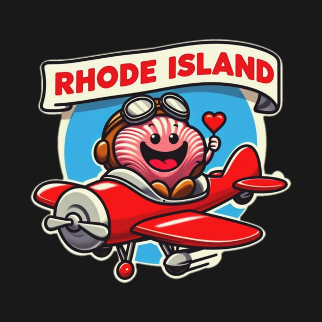 RHODE ISLAND 3 - Little Rhody - T-Shirt | TeePublic