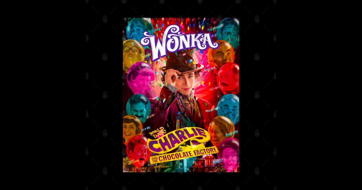 Wonka fan Artwork - Wonka - Sticker | TeePublic