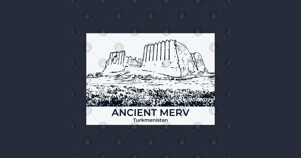 Ancient Merv - Turkmenistan - Ancient Merv - T-Shirt | TeePublic