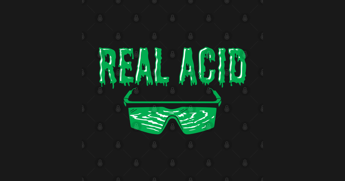 REAL ACID - Simpsons - T-Shirt | TeePublic