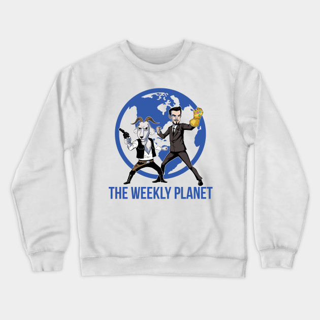 The Weekly Planet - The Weekly Planet - Crewneck Sweatshirt | TeePublic