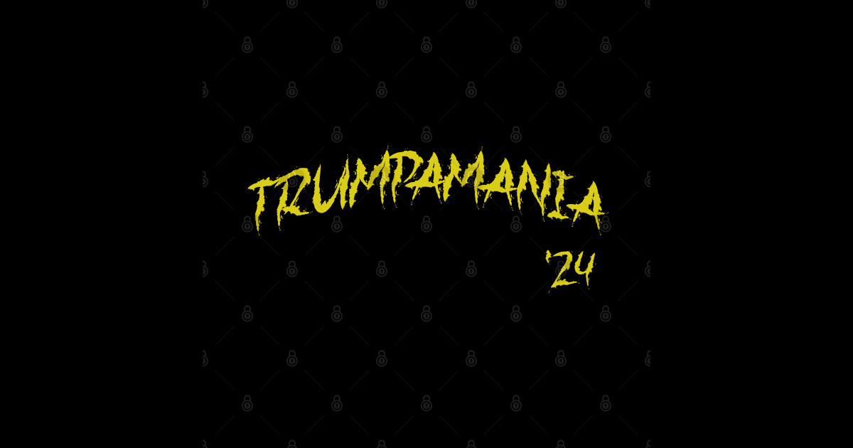 trumpamania-trump 2024 - Trumpamania - Sticker | TeePublic