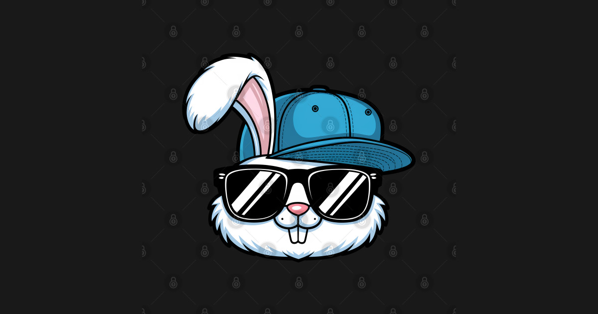 Easter Bunny Sunglasses Cool Rabbit Face Boys Men Kids - Easter Bunny ...