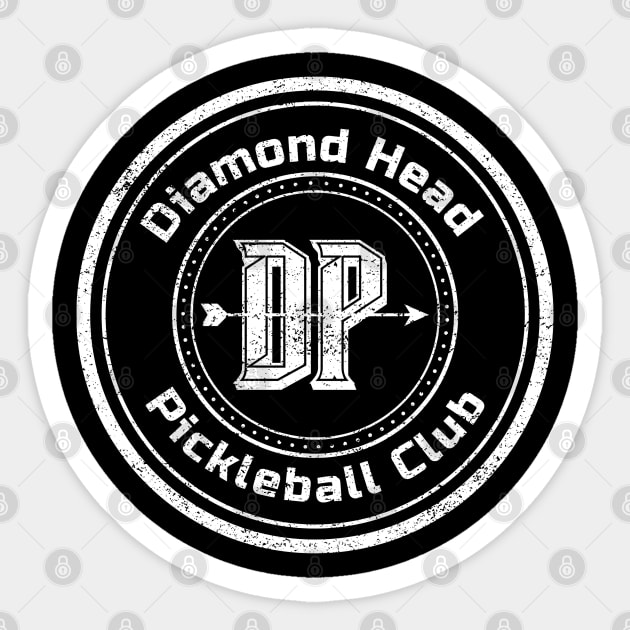 Diamond Head Pickleball Club - Diamond Head - Sticker | TeePublic