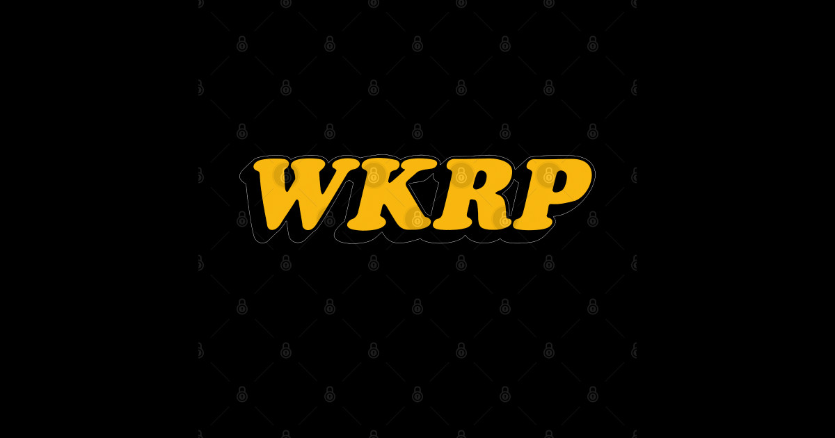 WKRP In Cincinnati Vintage Tribute Logo Design - Wkrp In Cincinnati ...
