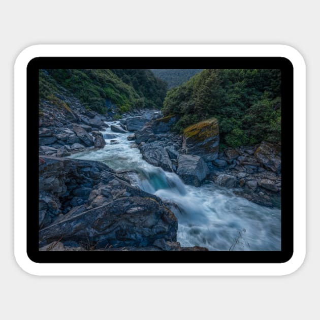 River Series 3 - River - Sticker | TeePublic