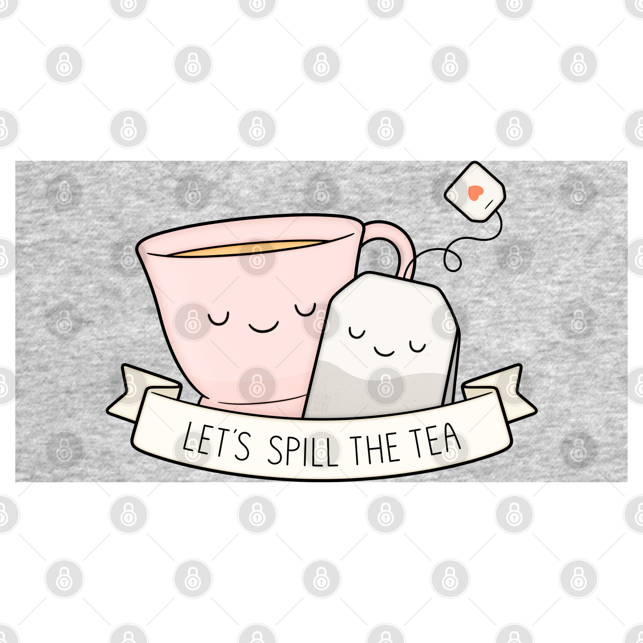 Let's Spill The Tea - Tea - T-Shirt | TeePublic