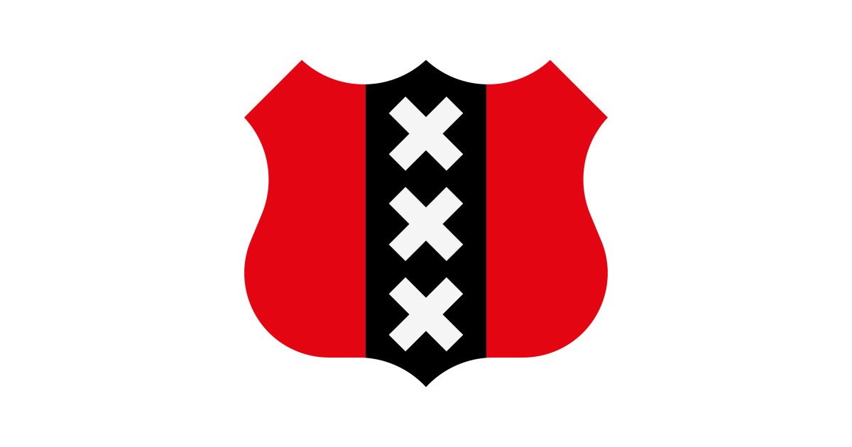 Amsterdam – Coat Of Arms - Amsterdam - Pillow | TeePublic