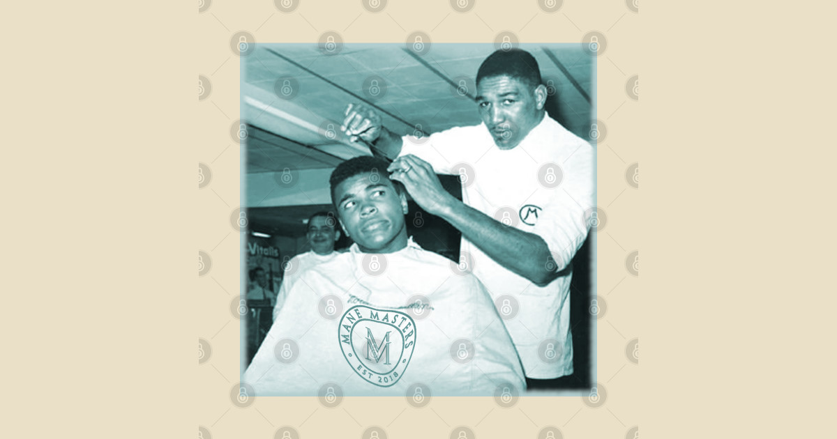 Mane Masters Barbershop - Ali - Mane Masters Barbershop - T-Shirt ...