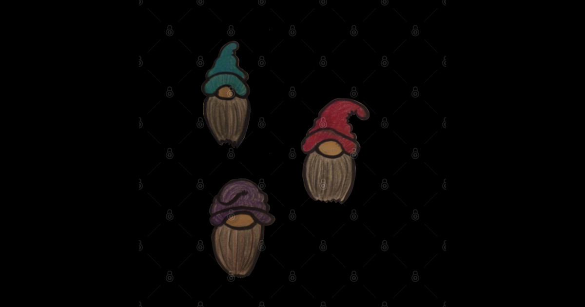 Gnomes stick together - Gnome - Sticker | TeePublic