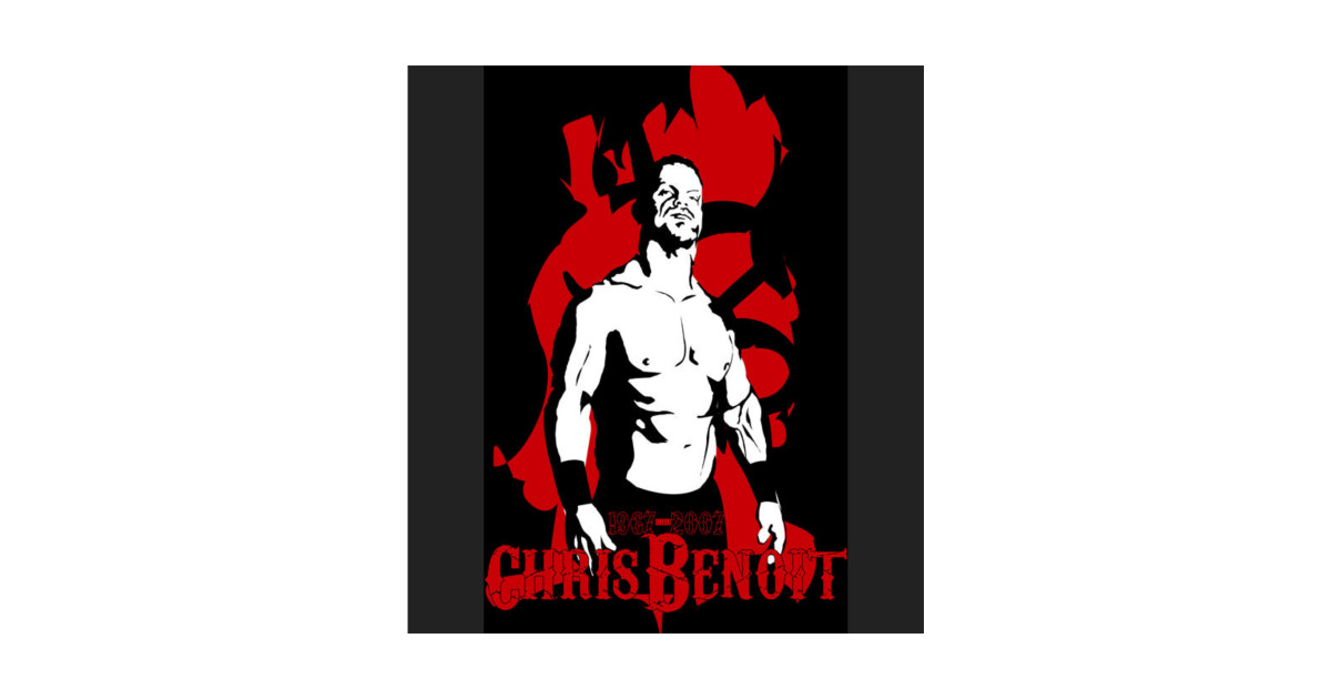 ART VINTAGE WRESTLING - Chris Benoit - T-Shirt | TeePublic