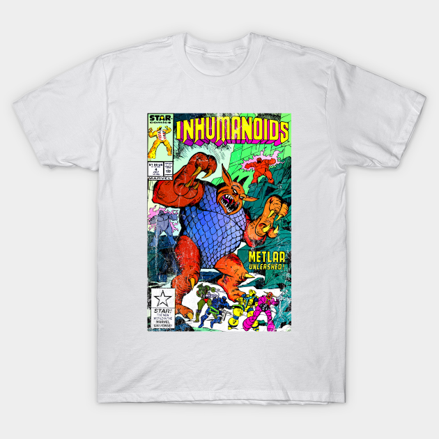 Inhumanoids - 80s Comics - T-Shirt | TeePublic