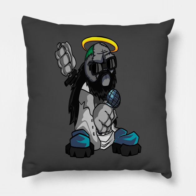 Yisus FNF (Friday Night Funkin) - Yisus Fnf - Pillow | TeePublic