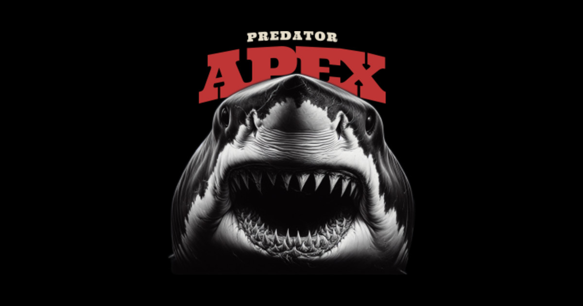 Great White Shark Apex predator - Great White Shark - Posters and Art ...