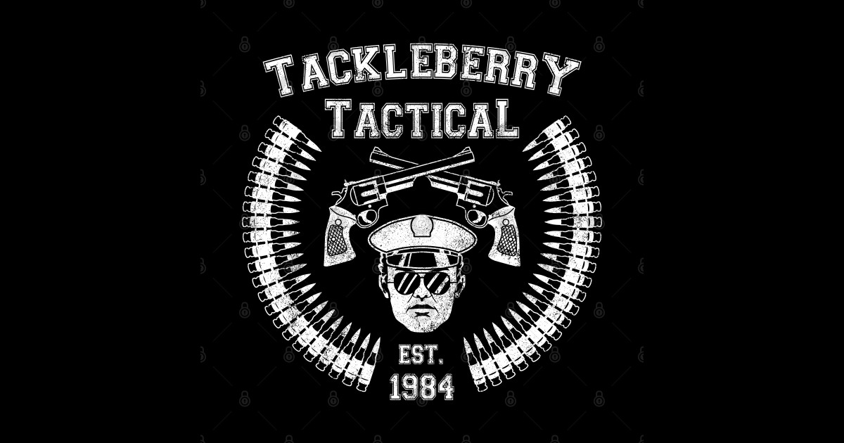Tackleberry Tactical - Movies - Sticker | TeePublic