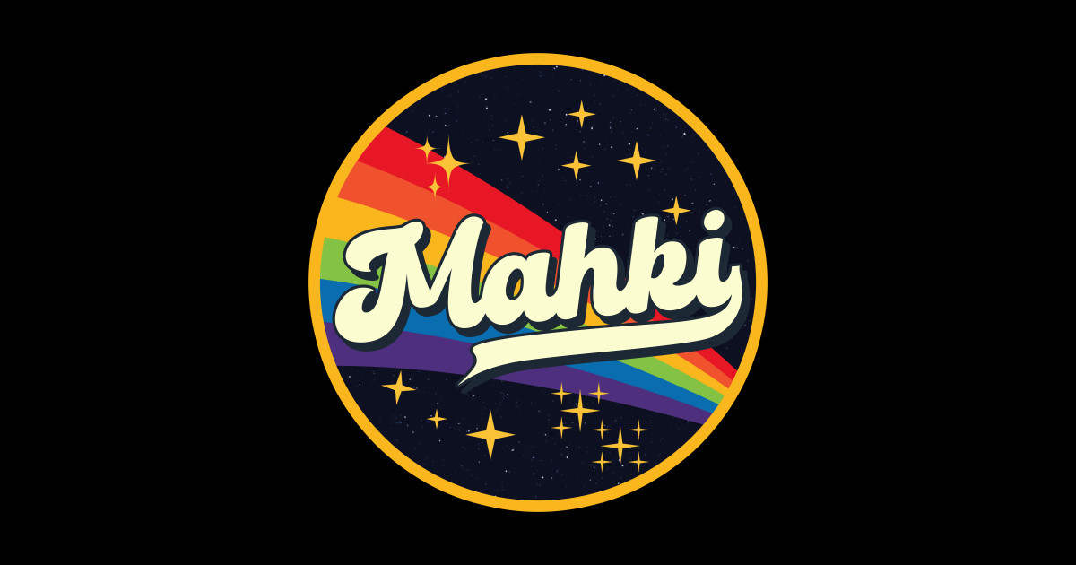 Mahki // Rainbow In Space Vintage Style - Mahki - Posters and Art ...
