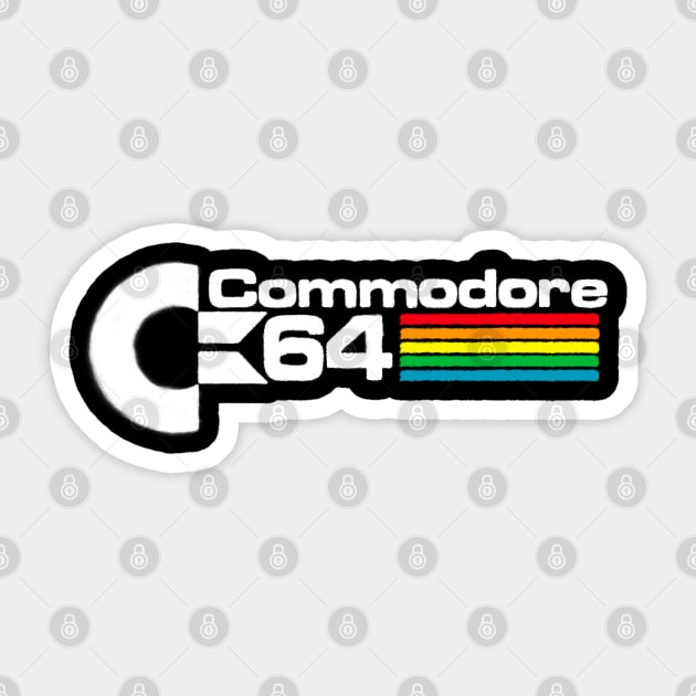 Commodore 64 Retro Classic - Commodore 64 - Sticker | TeePublic