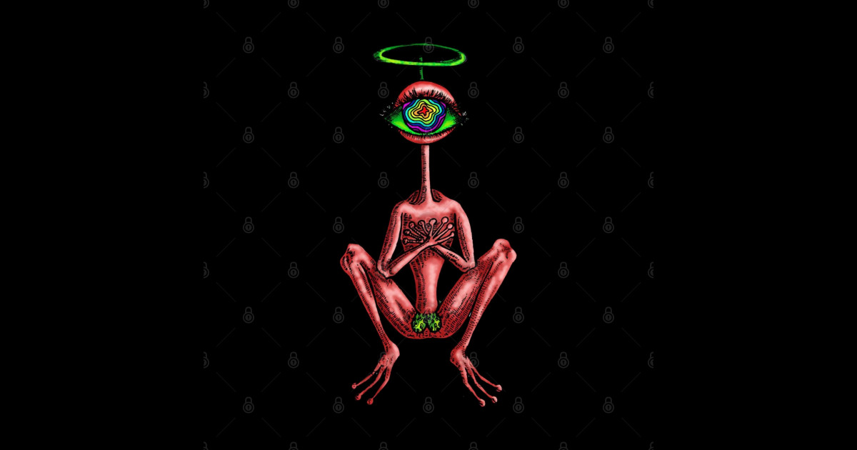 Alien 2 - Psychedelic - Posters and Art Prints | TeePublic