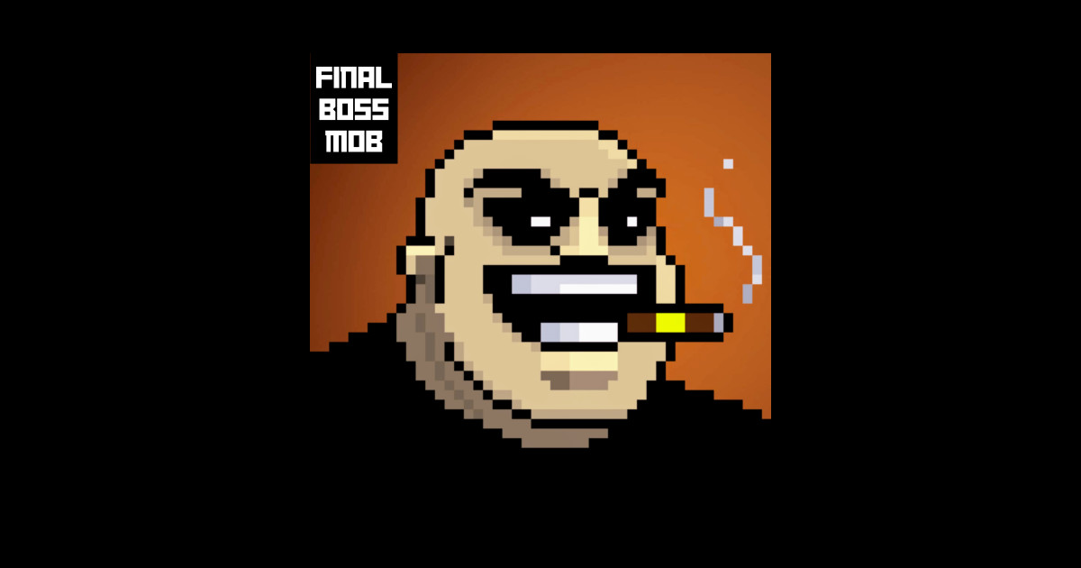 Final Boss Mob #12 - Gamer Apparel - Posters and Art Prints | TeePublic
