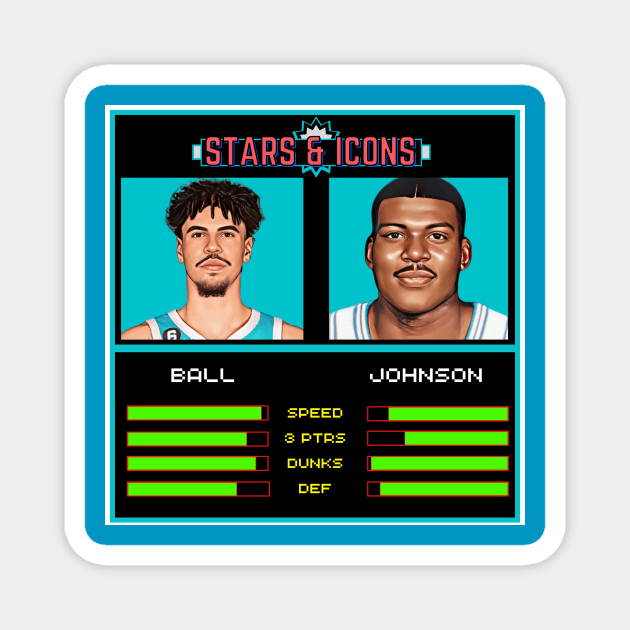 Ball & Johnson - NBA Jam “Stars & Icons” Edition - Lamelo Ball - Magnet ...