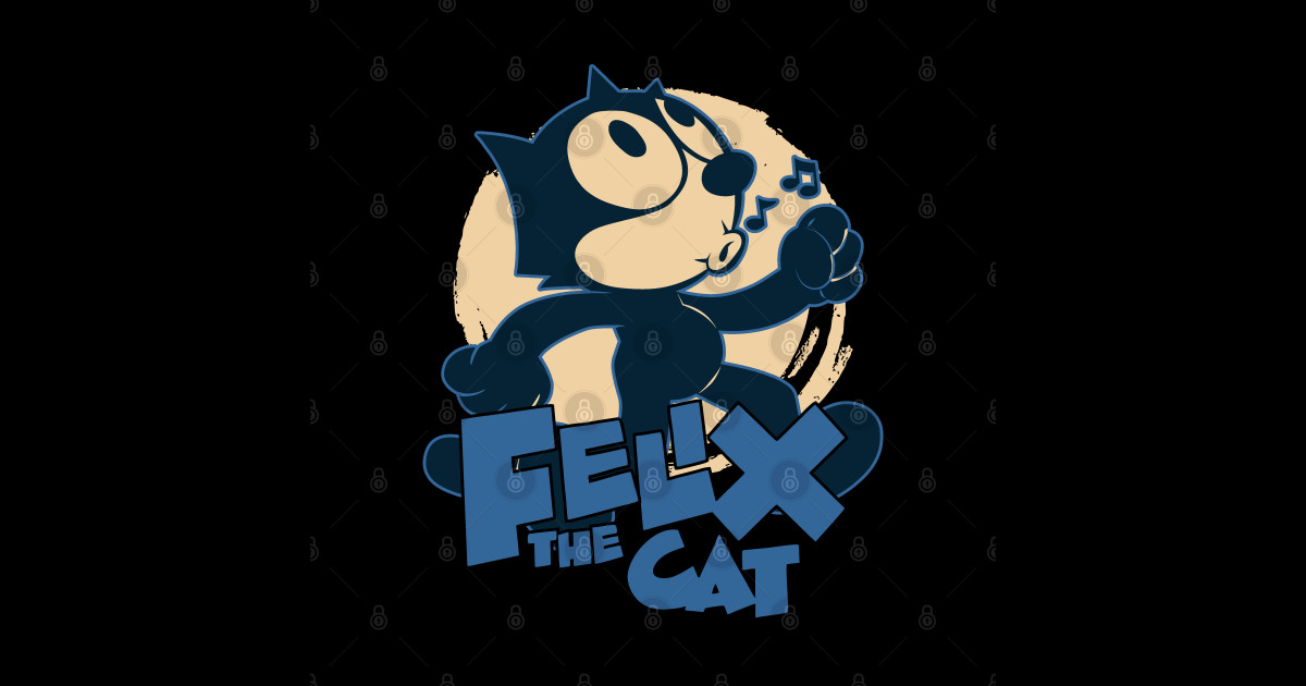 Felix The Cat - Vintage - Sticker | TeePublic